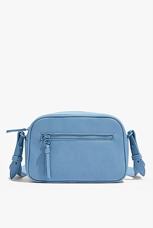Cornflower Blue Strap Detail Crossbody Bag - Bags | Country Road