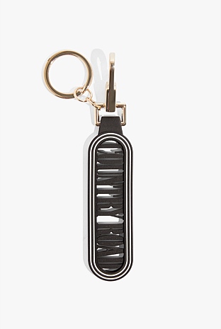 Black Branded Keyring - Cosmetic & Travel Bags | Country Road