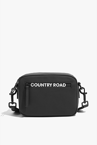 Black Zip Mini Crossbody Bag - Bags | Country Road