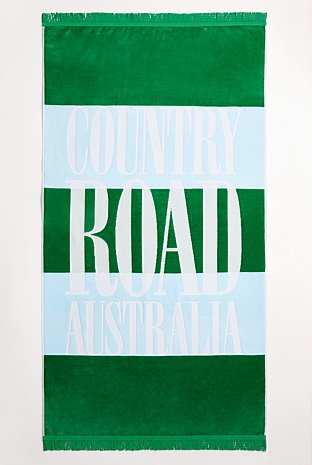 Palm Archive Logo Australian Cotton Beach Towel - Beach Towels ...