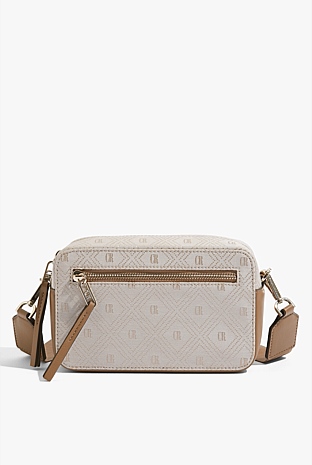 Natural Monogram Camera Bag - Bags | Country Road