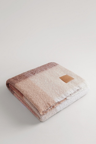 Barley CR x St Albans Throw - Natural Fibres | Country Road