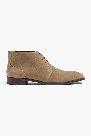Bracken Mid Cut Suede Boot - Boots | Country Road