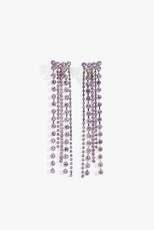 Violet Tint Dua Drop Earring - Earrings | Country Road
