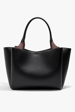 Black High Low Tote Bag - Bags | Country Road