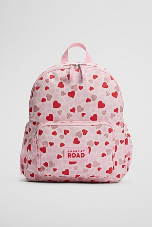 Mineral Pink Heart Backpack - Accessories | Country Road