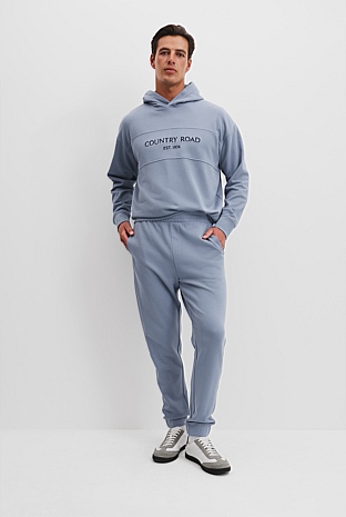 Steel Blue Towards Circularity Sweat Pant - Sweats | Country Road