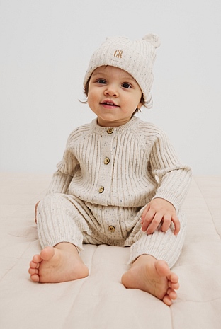 Oyster Button Knit Jumpsuit - Jumpsuits & Bodysuits | Country Road