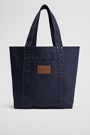 Navy Workwear Shopper - Bags | Country Road