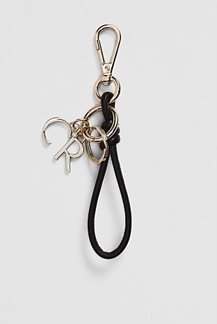 Black CR Letter Charm Keyring - Bags | Country Road