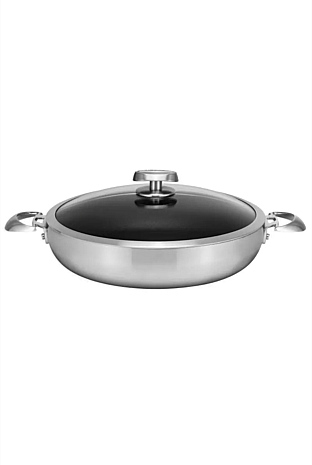 Silver Chef Pan With Lid 32cm - Scanpan | Country Road