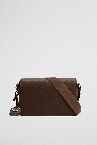 Espresso CR Foldover Crossbody Bag - Bags | Country Road
