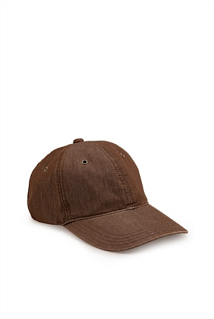 Rust Brown Coloured Baseball Hat - Accessories | Country Road