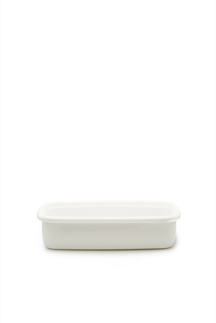White Enamel Large Container - Kitchen Accessories | Country Road