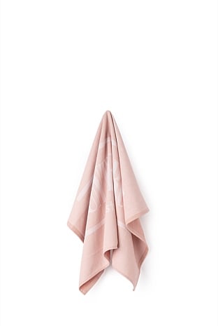 Dust Pink Heritage Logo Tea Towel - Tea Towels | Country Road