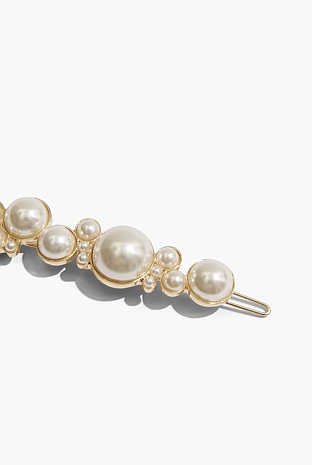 Gold Leni Hair Clip - Hair Accessories | Country Road