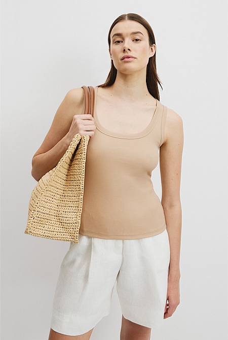 Shop Women's Tank Tops & Ribbed Tanks Online - Country Road