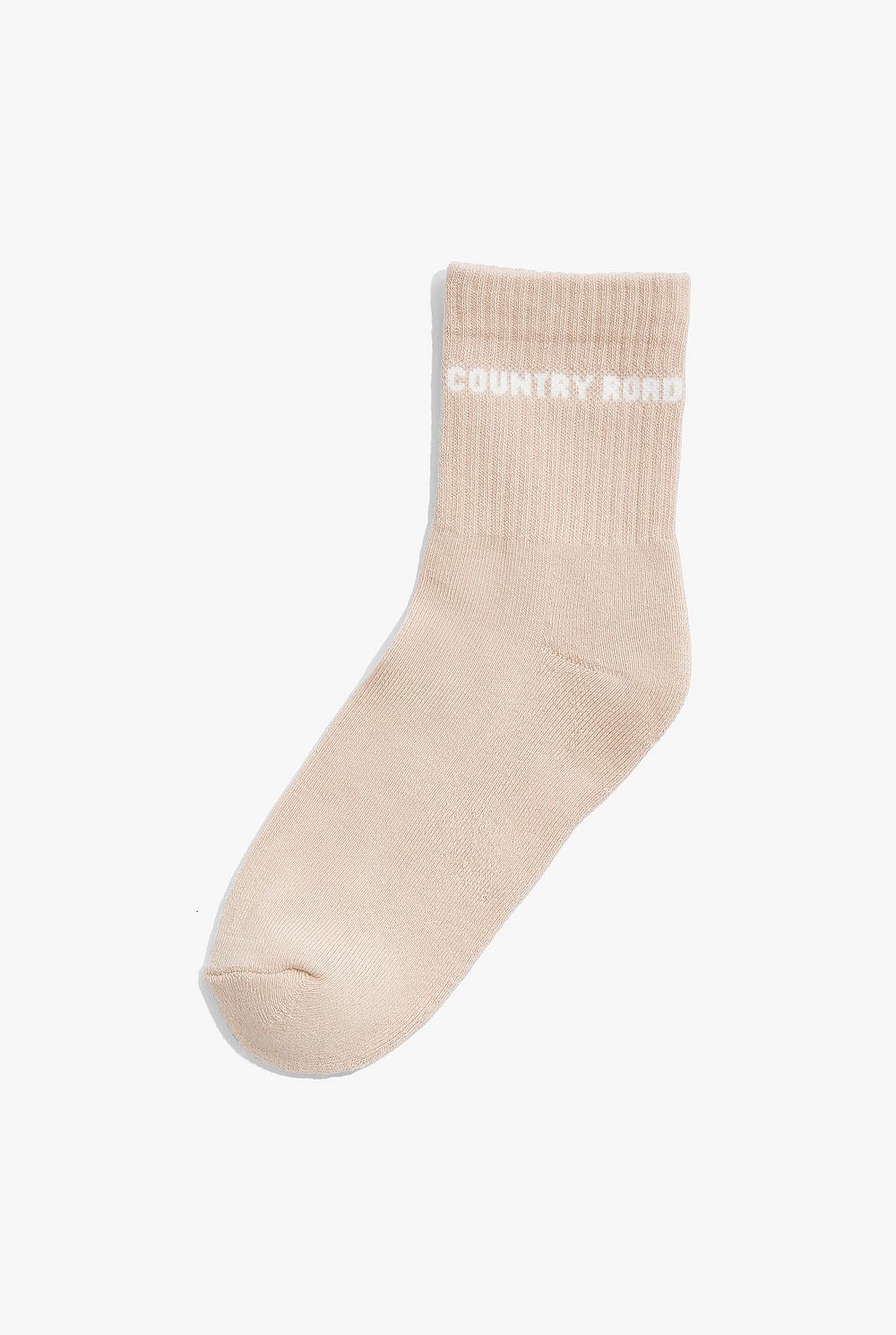 Sand Cotton CR Sport Quarter Crew Sock - Socks & Tights | Country Road