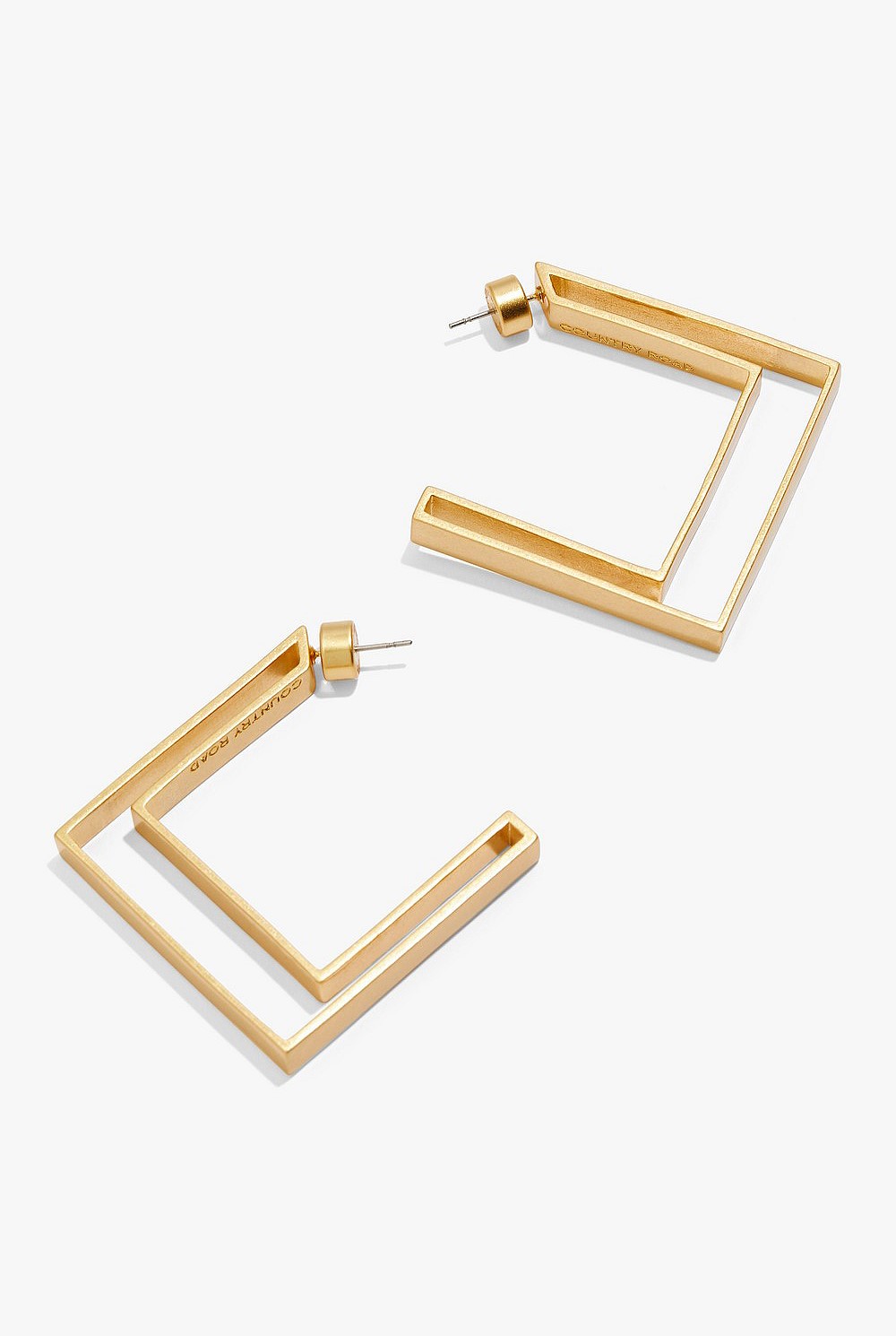 Gold Saint Geo Hoop - Earrings | Country Road