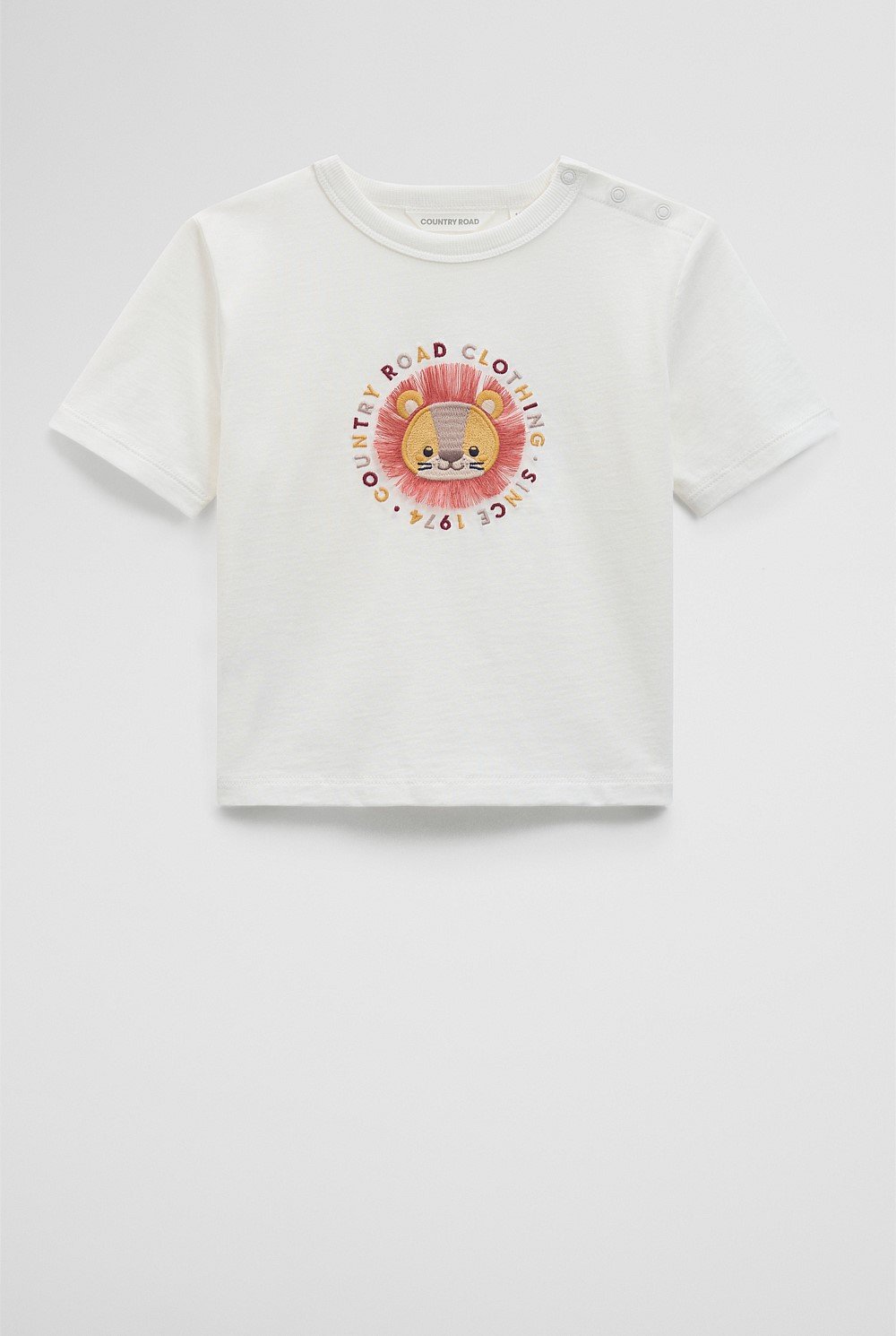 Marshmallow Lion Logo T-Shirt - T-Shirts | Country Road