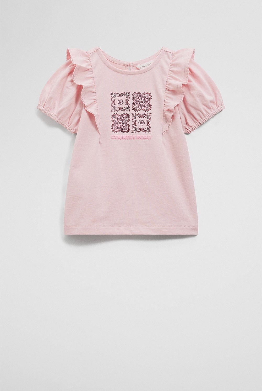 Mineral Pink Paisley T-Shirt - T-Shirts | Country Road