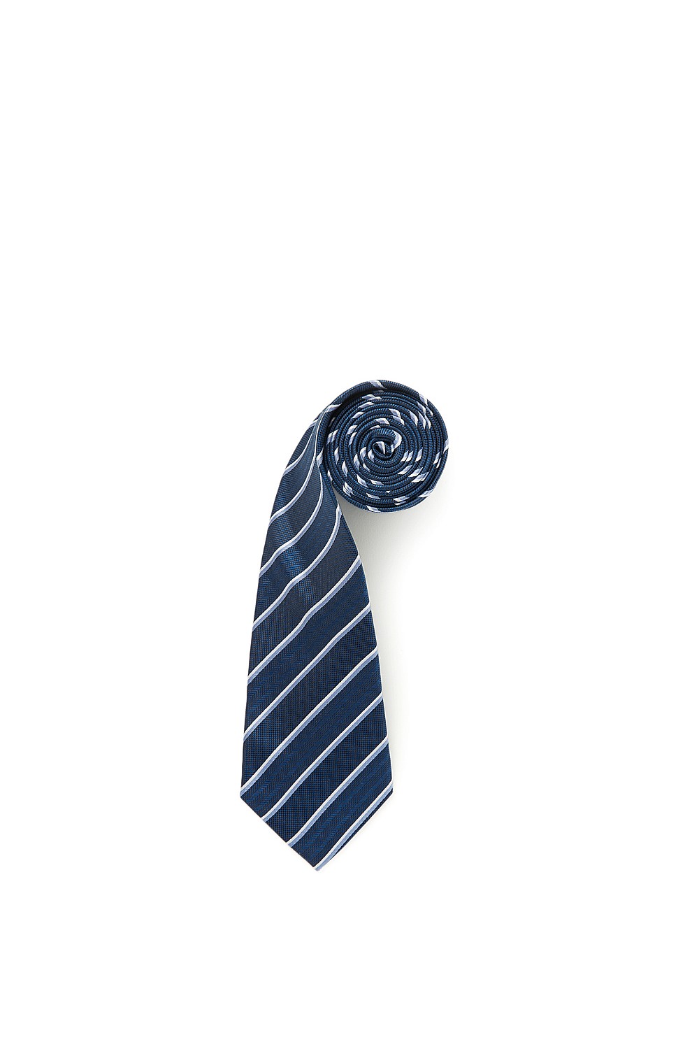 Navy Two Tone Stripe Tie - Ties & Pocket Squares | Country Road