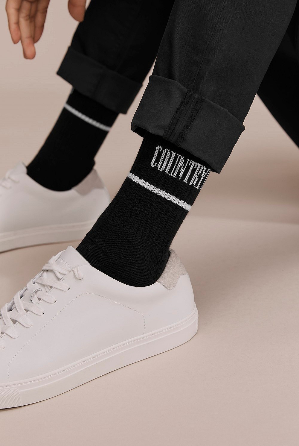 Black Branded Sock - Socks | Country Road