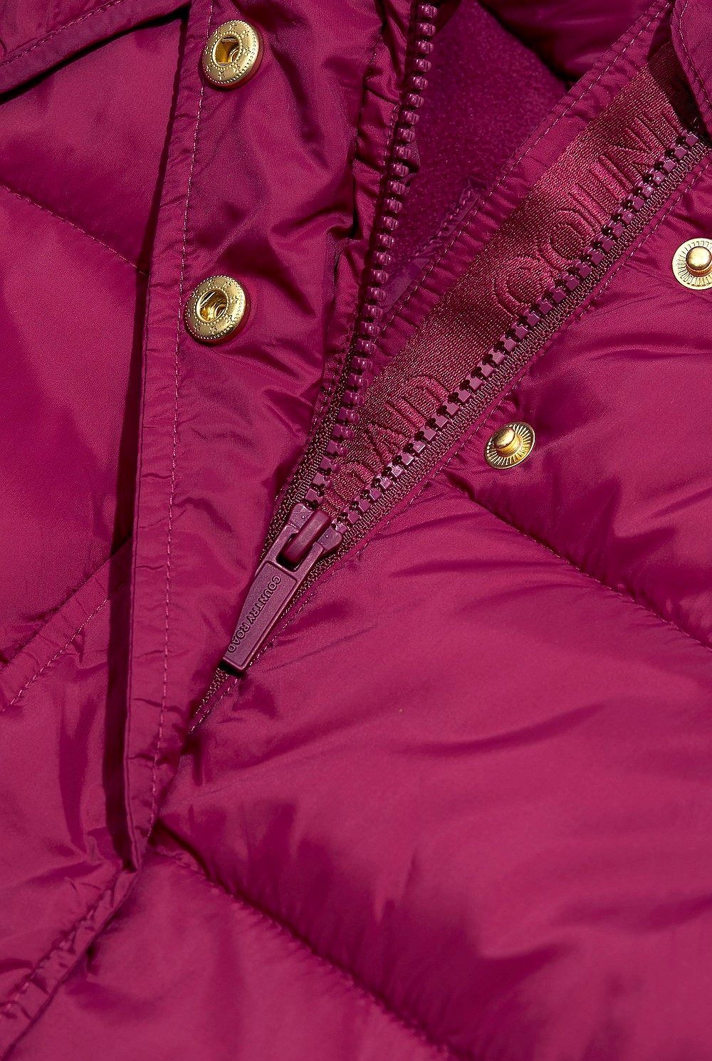 Deep Berry Quilted Puffer - Jackets & Coats | Country Road