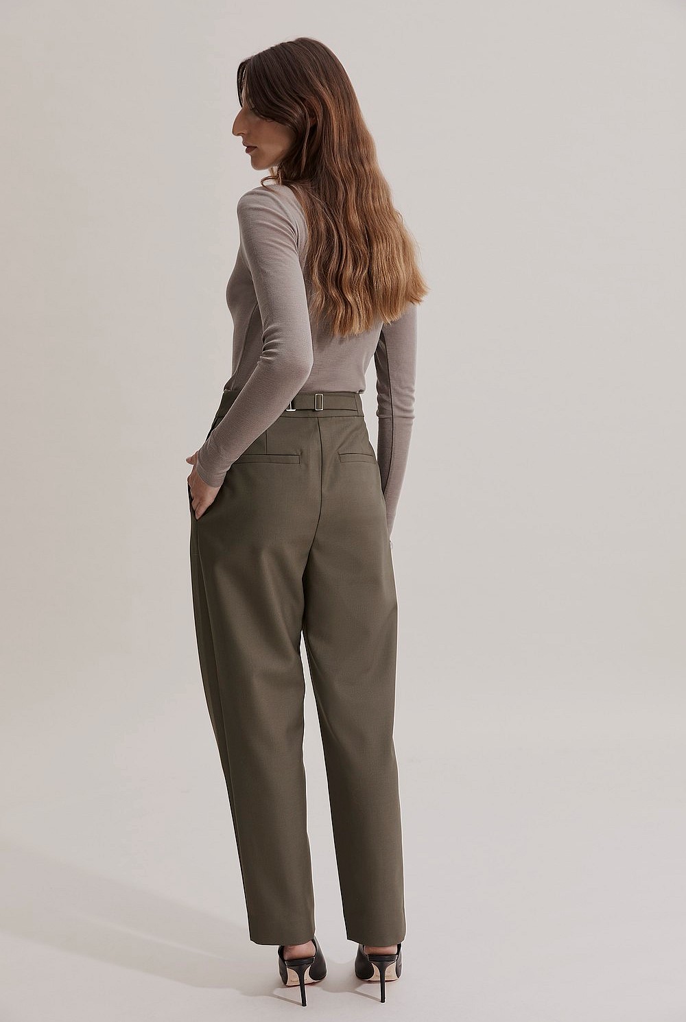 Mouse Babywool Roll Neck Skivvy - Natural Fibres | Country Road