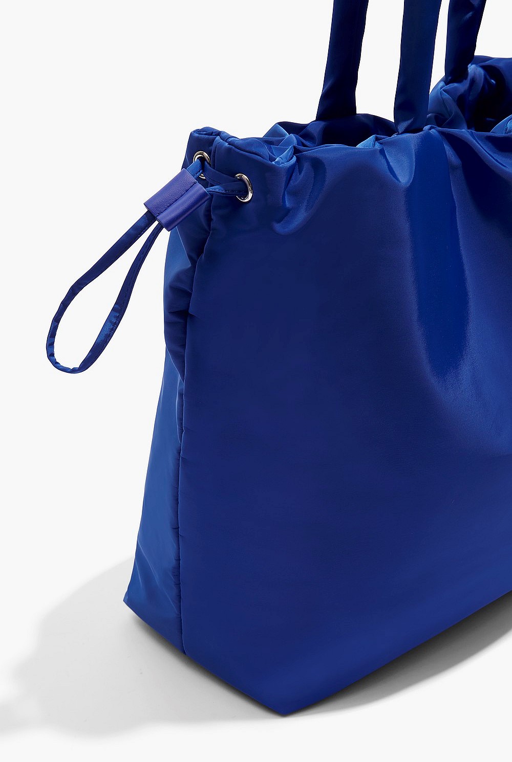 Royal Blue Recycled Polyester Puffer Drawstring Bag - Bags | Country Road