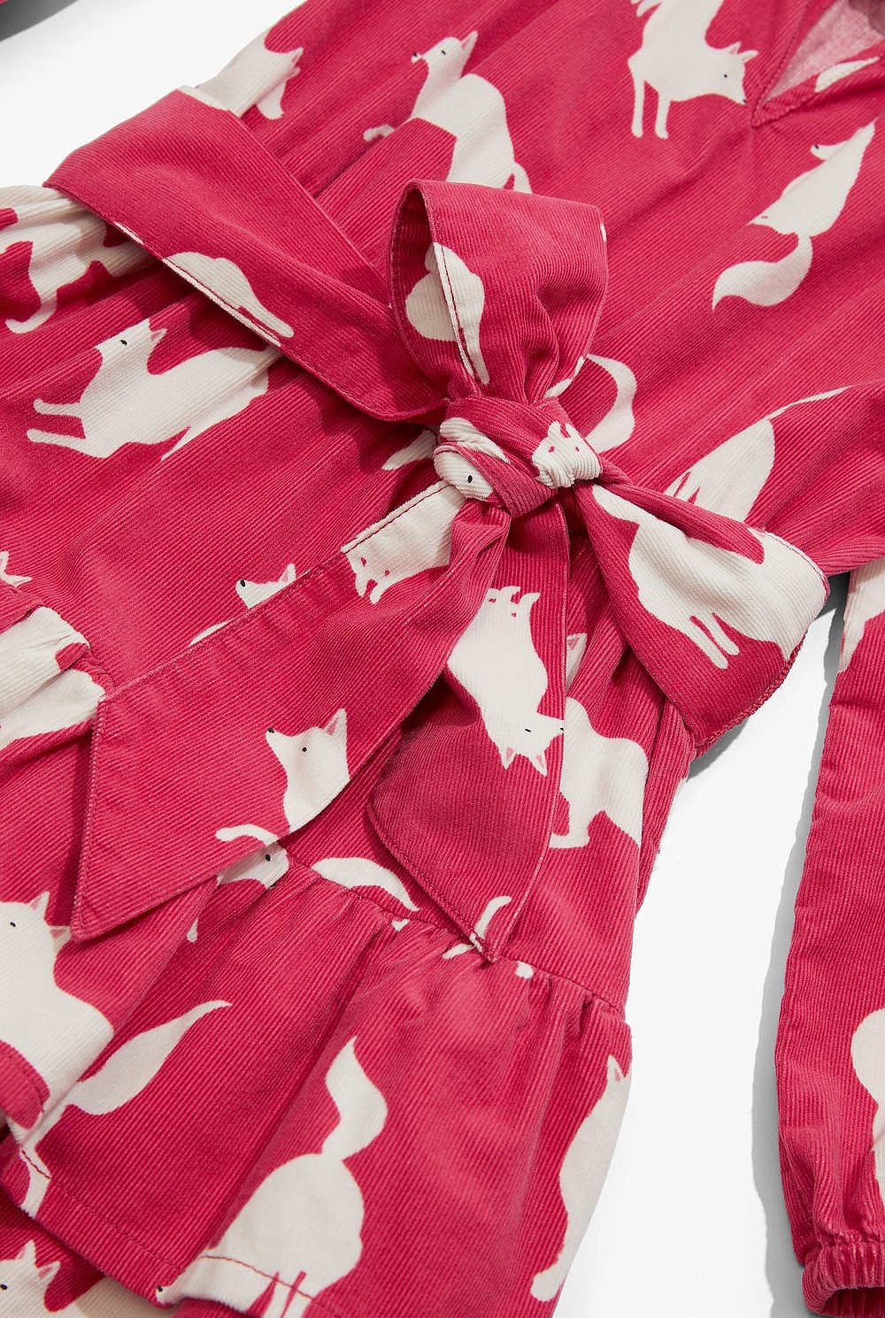 Rust Red Cord Fox Dress - Dresses | Country Road