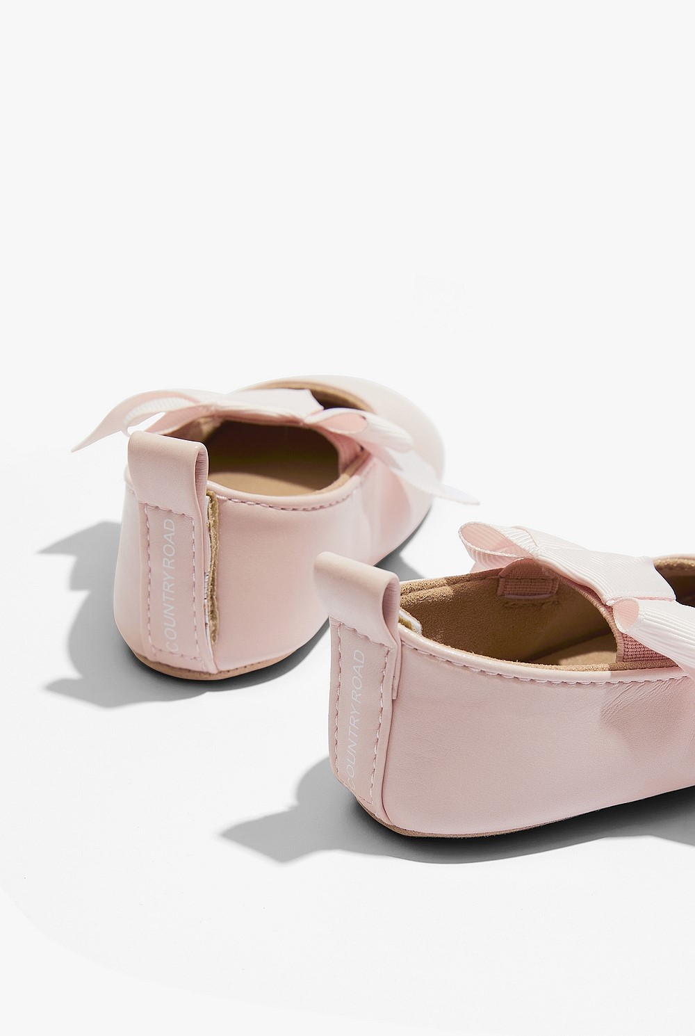 Pale Pink Ballet Pre Walker - Natural Fibres | Country Road