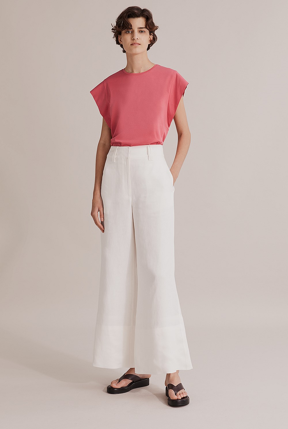 Primrose Mercerised Extended T-Shirt - T-Shirts & Tops | Country Road