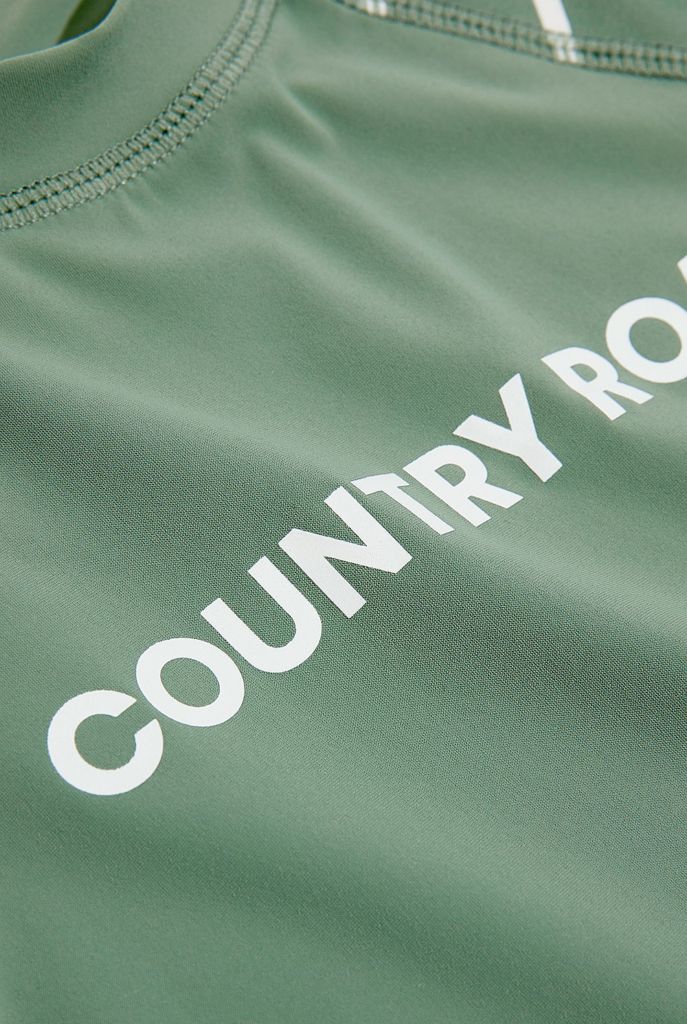 Sage Recycled Nylon Logo Rashie - Swimwear | Country Road