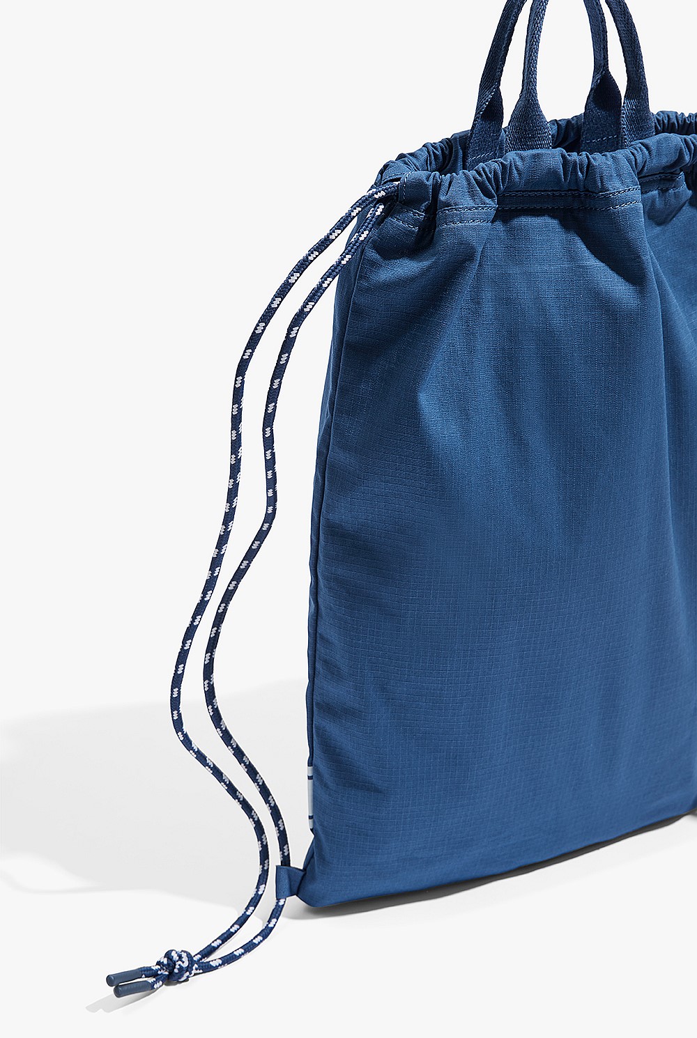 French Navy Drawstring Ripstop Bag - Bags | Country Road