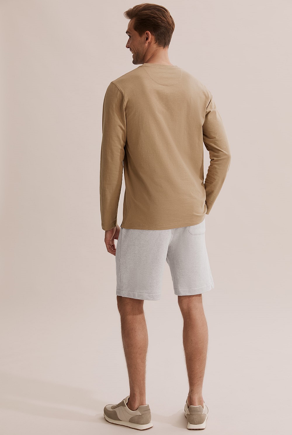 Washed Tan Slub T-Shirt - Natural Fibres | Country Road