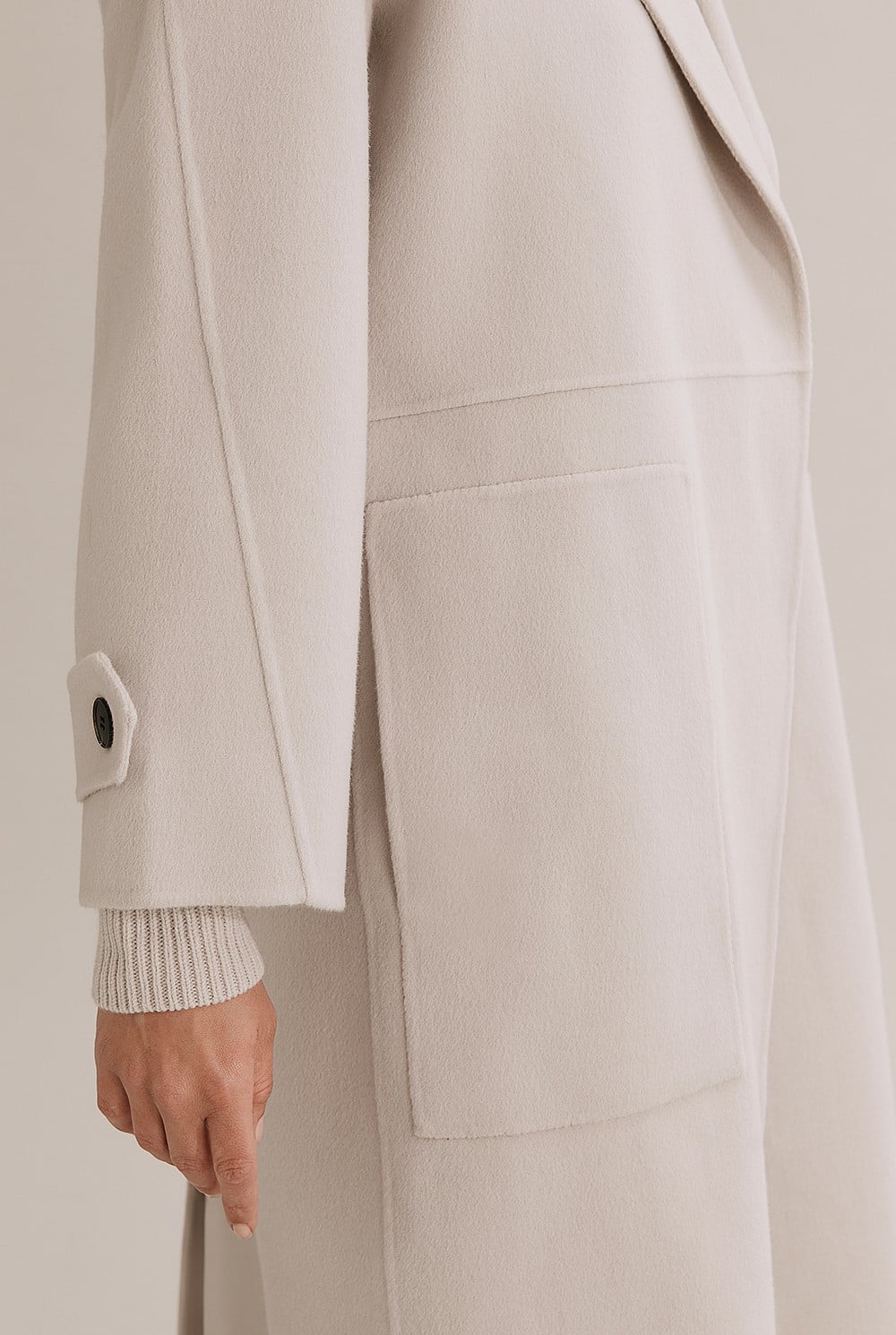 Putty Belted Soft Coat - Jackets & Coats | Country Road