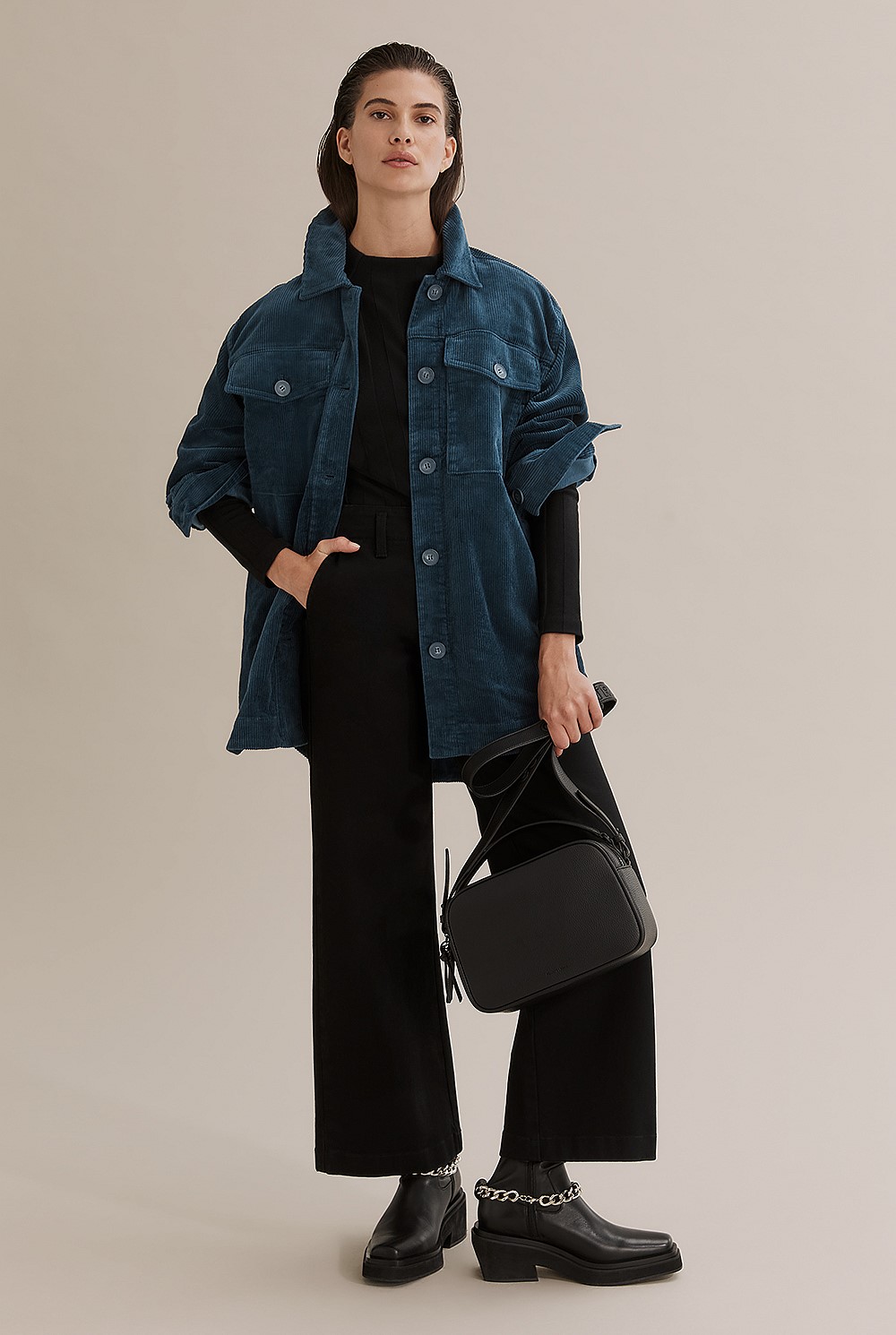 Steel Cord Shacket - Jackets & Coats | Country Road