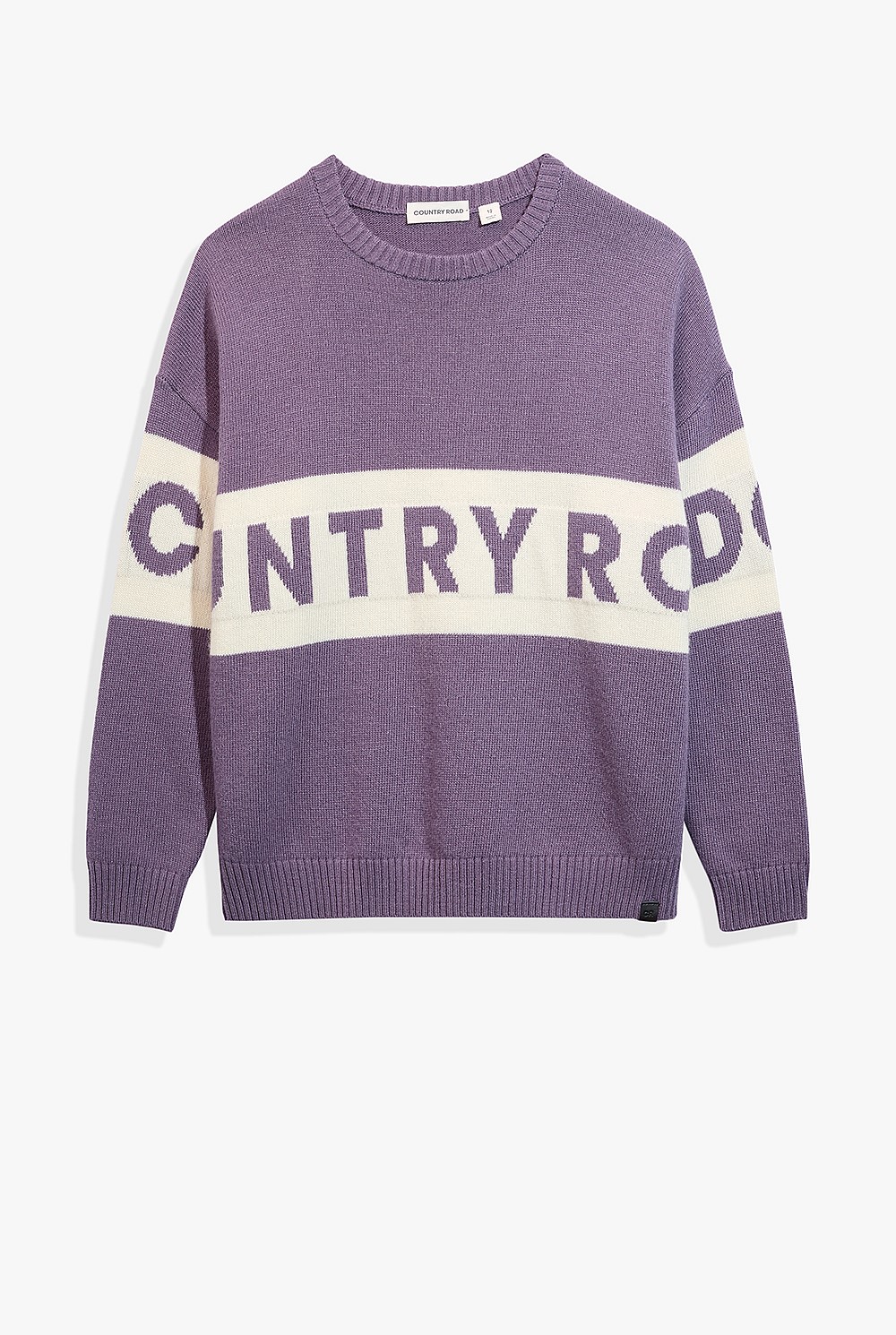 Teen Logo Intarsia Knit - Knitwear | Country Road