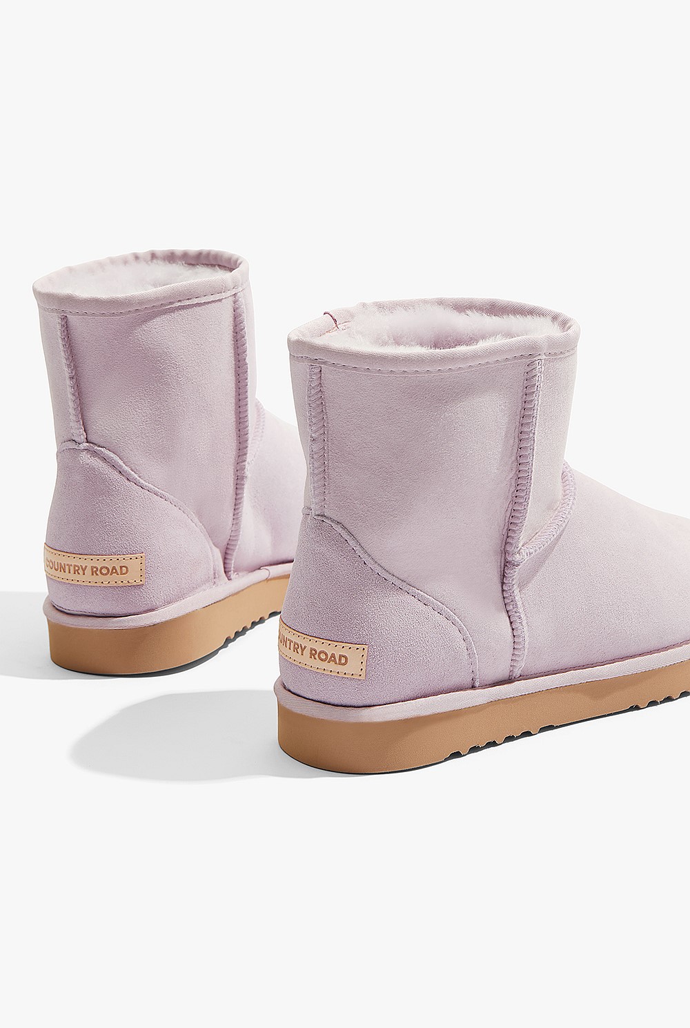 Dusty Lilac CR Low Australian Sheepskin Boot - Boots | Country Road