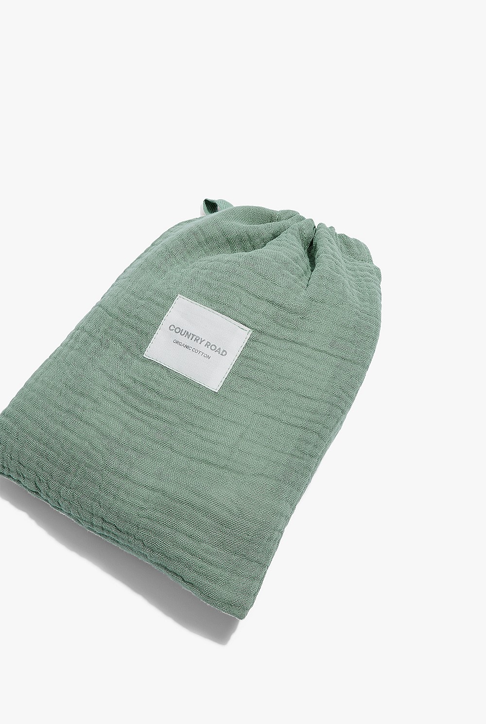 Pistachio Cotton Crinkle Muslin Wrap - Accessories | Country Road