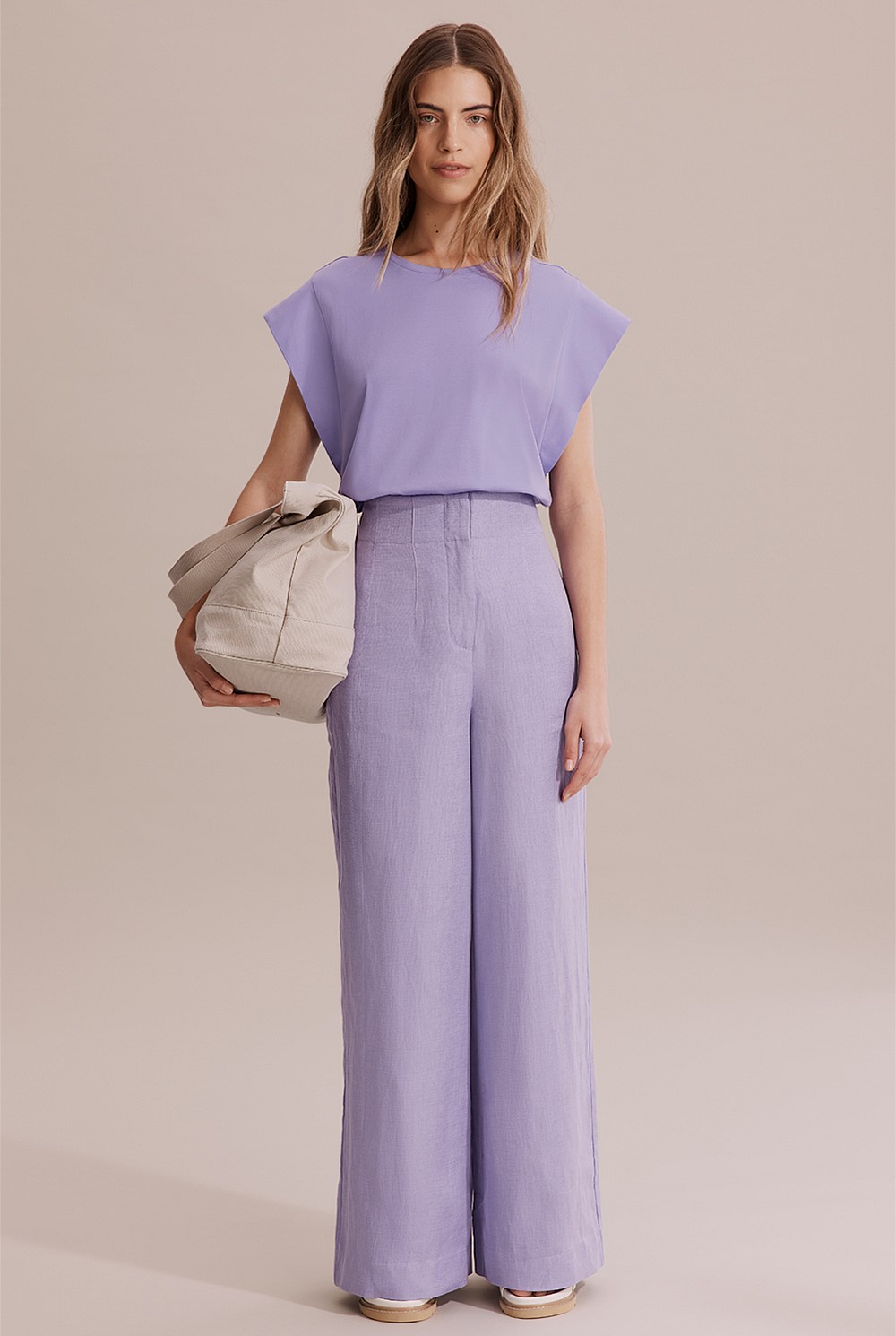 Iris Mercerised Extended T-Shirt - T-Shirts & Tops | Country Road