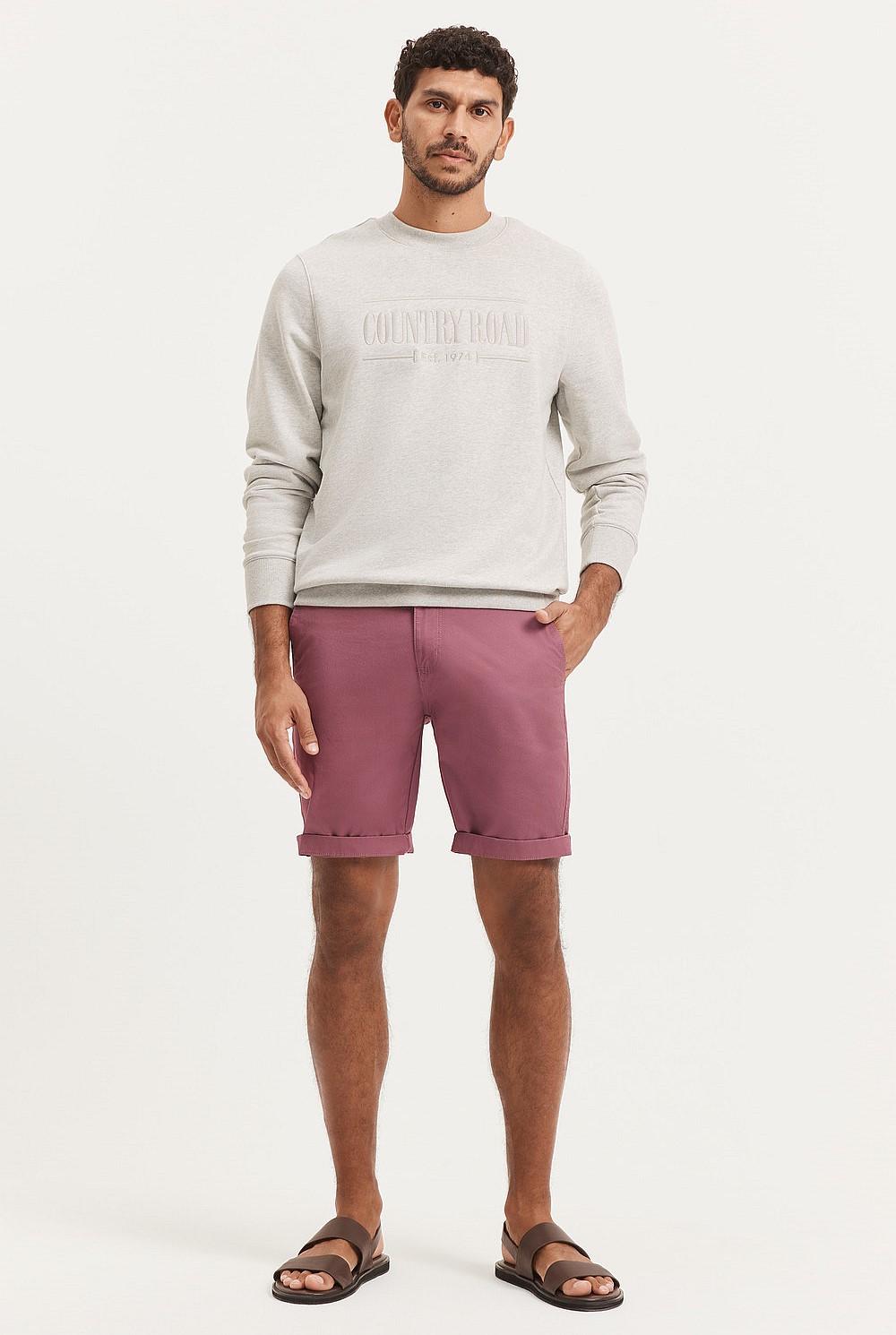 Hibiscus Australian Cotton Stretch Chino Short - Australian Grown ...