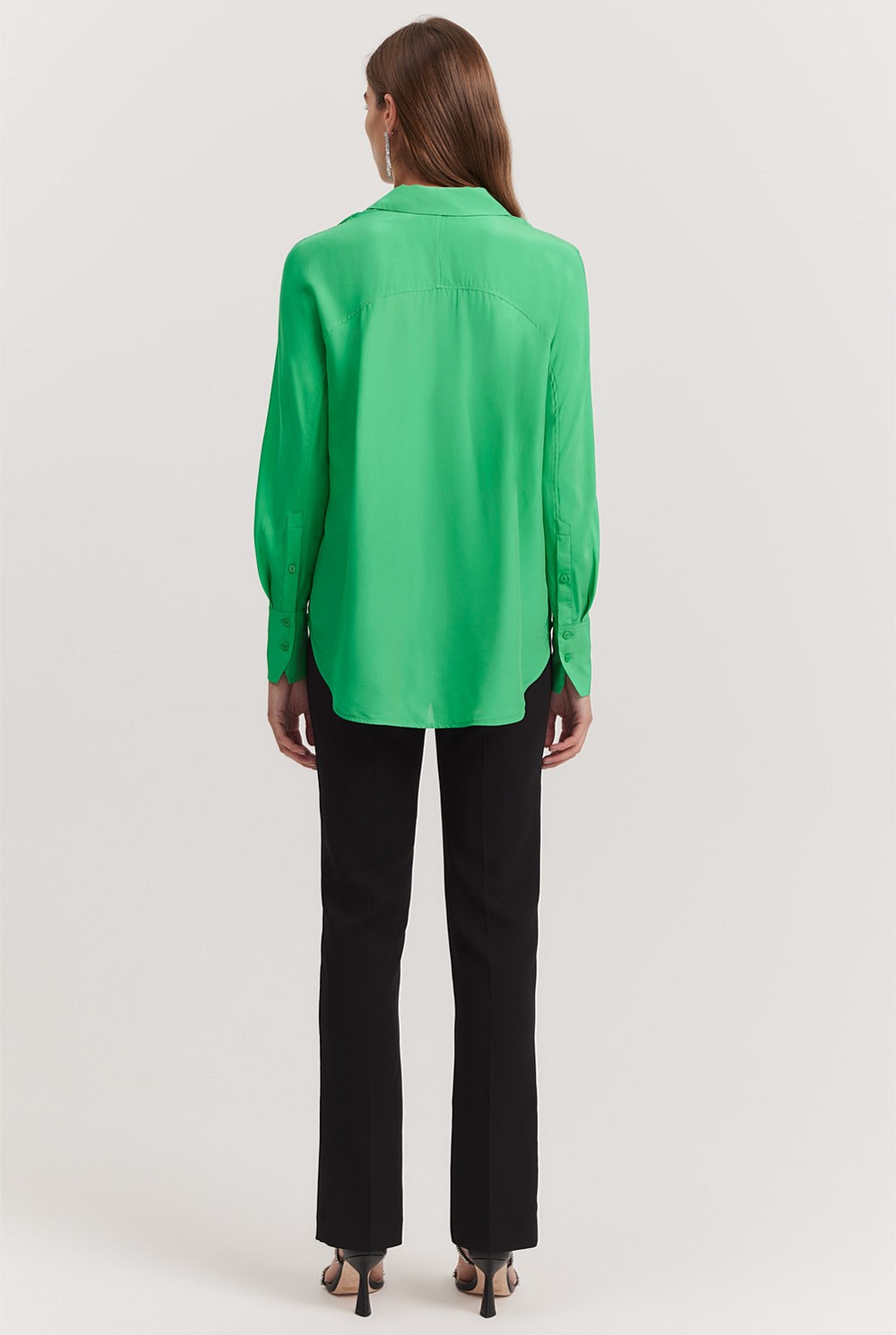 Summer Green Longline Shirt - Shirts | Country Road