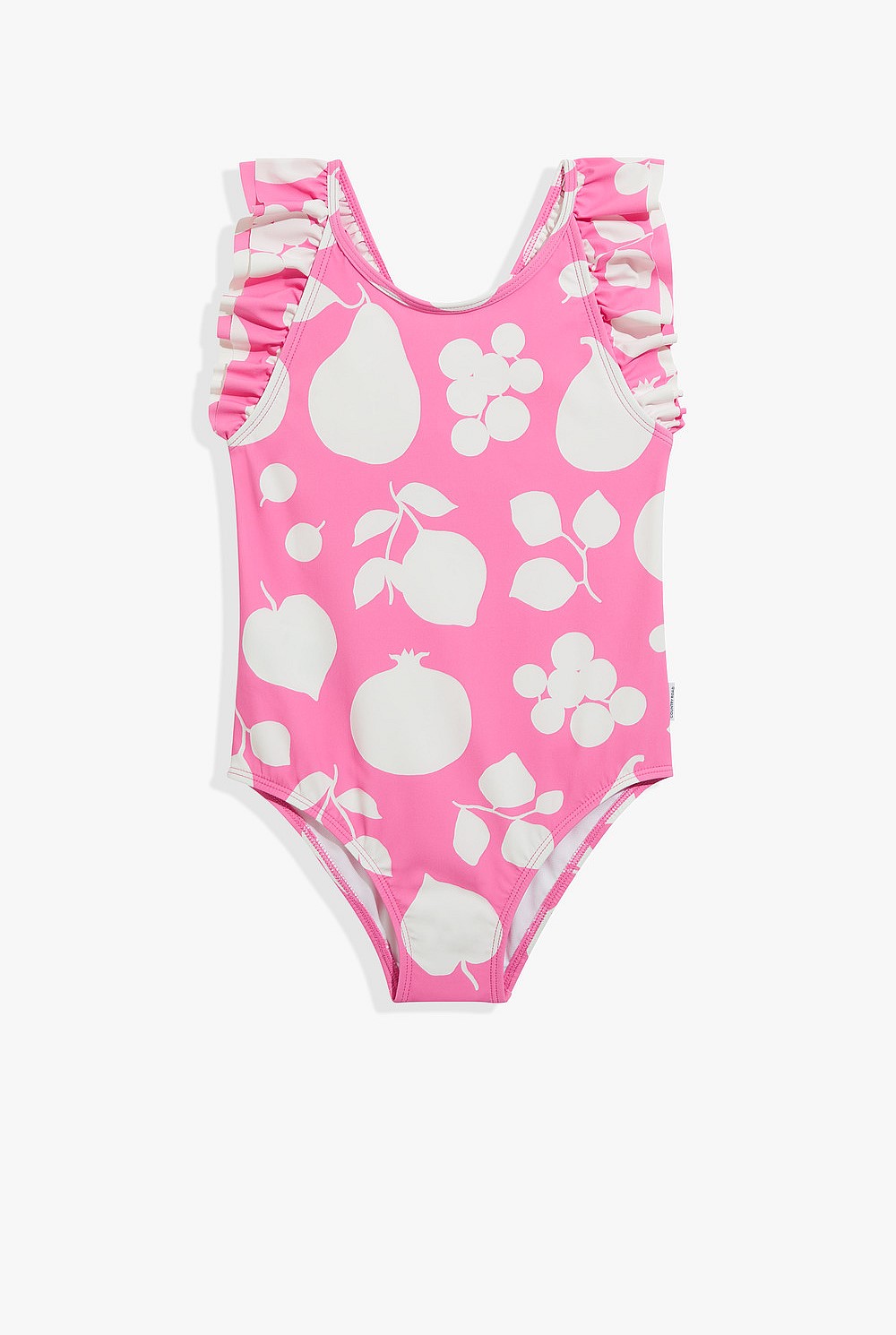 Candy Pink Nylon Fruit Frill Bather - Organically Grown or Recycled ...