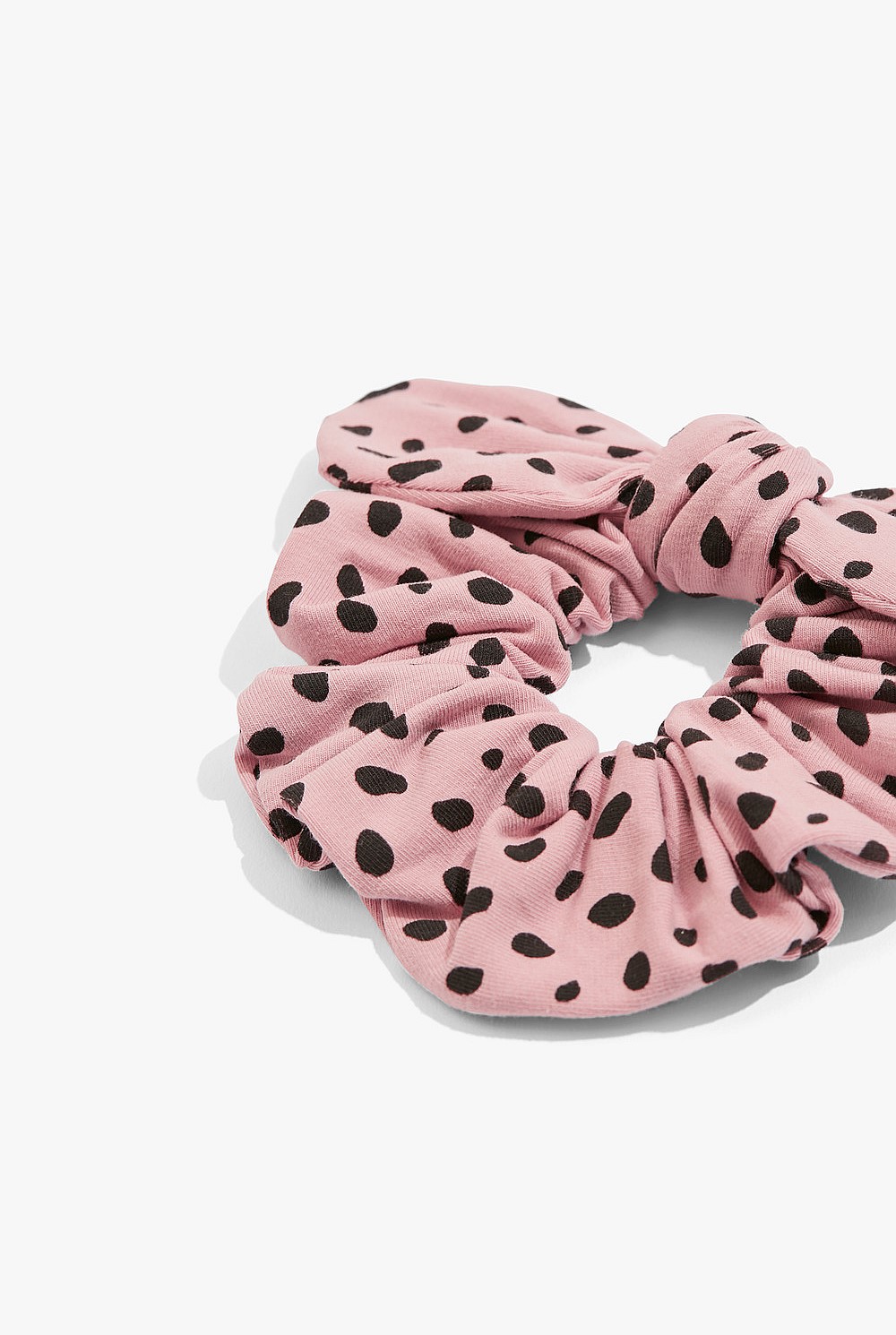 Ash Pink Leopard Bow Scrunchie - Accessories | Country Road