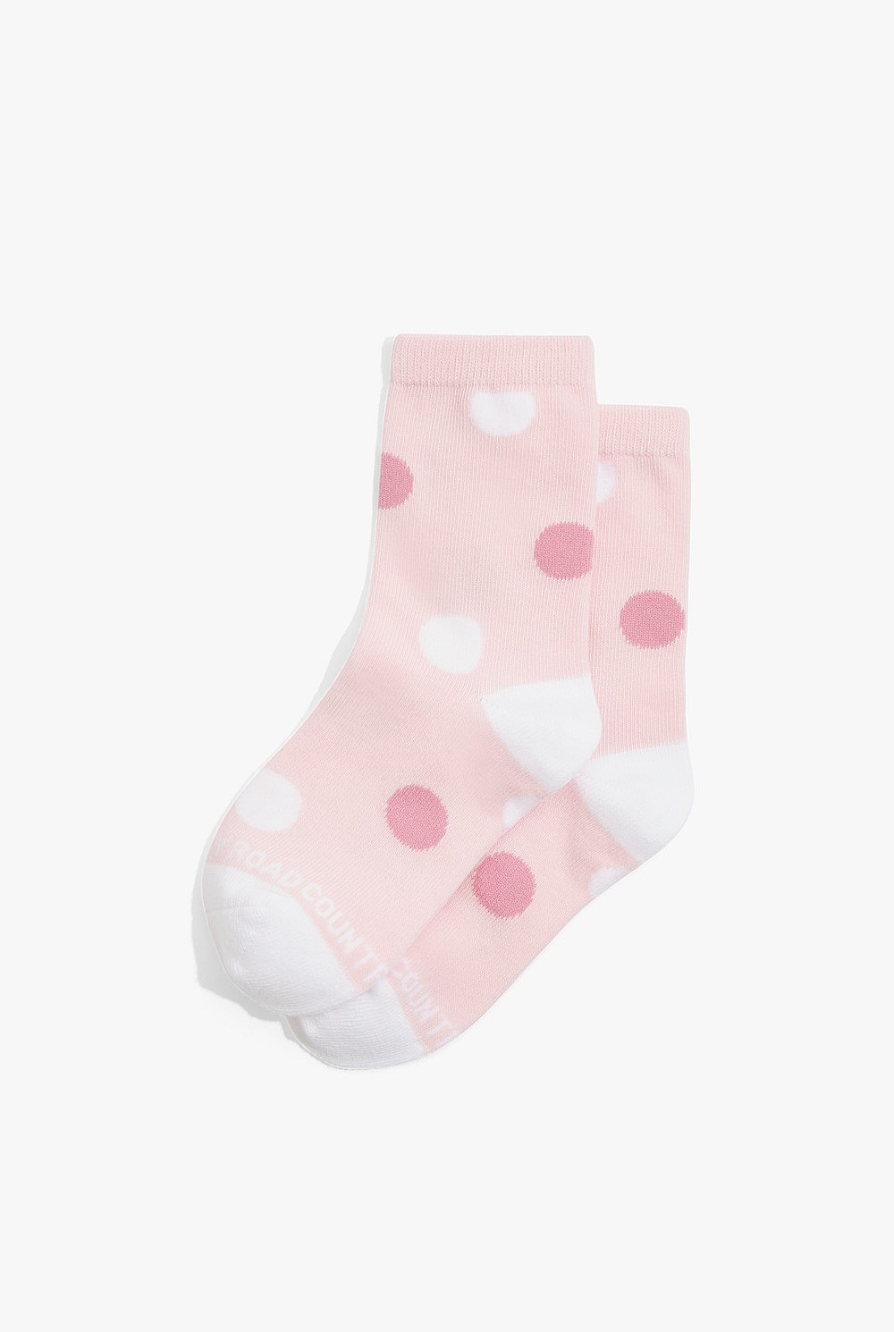 Pale Pink Cotton Spot Sock - Accessories | Country Road