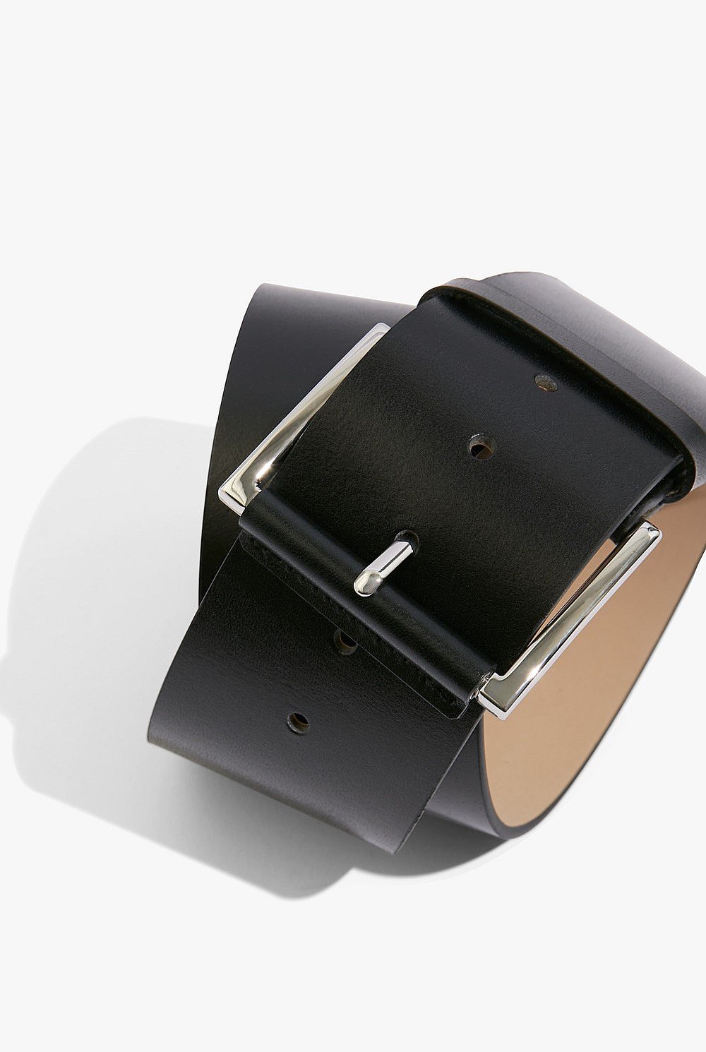 Black Wide Belt - Belts | Country Road