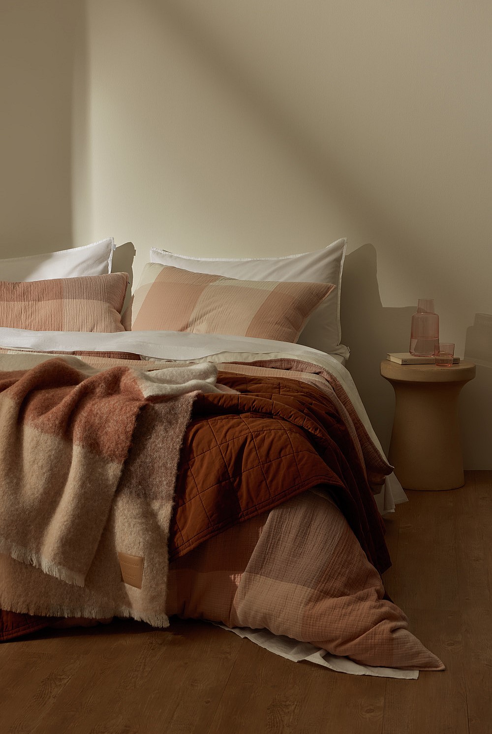 Barley CR x St Albans Throw - Natural Fibres | Country Road