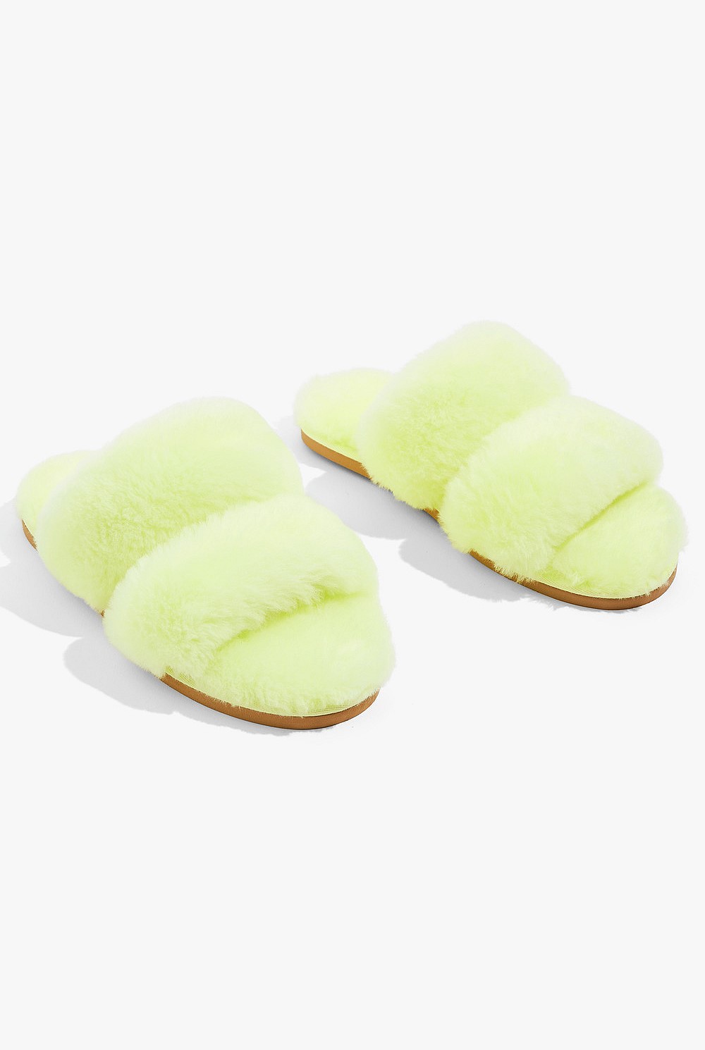 Zest Australian Made Shearling Double Slide - Flats | Country Road